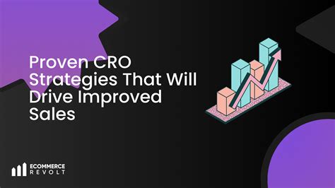 Proven Cro Strategies That Will Drive Improved Sales Ecommerce Revolt