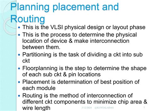 Vlsi Design Flow Eda Design Ppt Electronics Eda Design Ppt