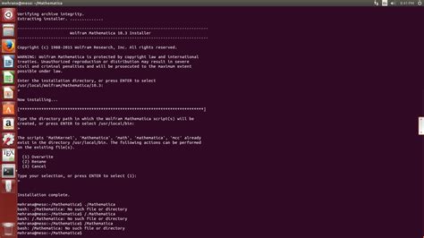 software installation installing mathematica 10 in ubuntu ask ubuntu