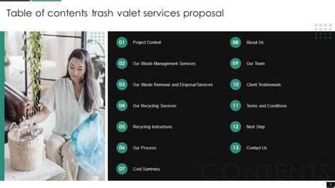 Valet Trash Services Proposal Powerpoint Presentation Slides Ppt Presentation