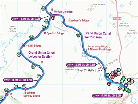 Leeds And Liverpool Canal Maps Waterway Routes