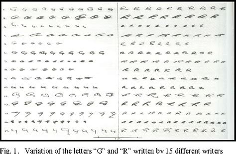 Figure 1 From Handwriting Identification From The Perspective Of