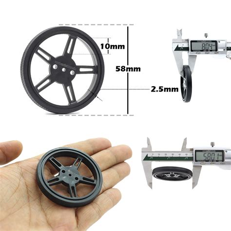 Wheel Compatible With Sg90mg90fs90r Servo Motors Enhance Your
