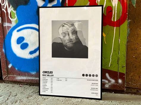 Mac Millers Circles Album Cover Poster
