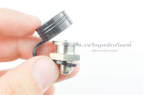 ฝาครอบหัวอัดจารบีแบบกระดุม ขนาด 10 มิล