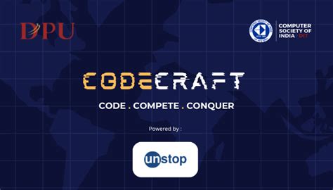 Codecraft By Computer Society Of India Csi Dy Patil Institute Of