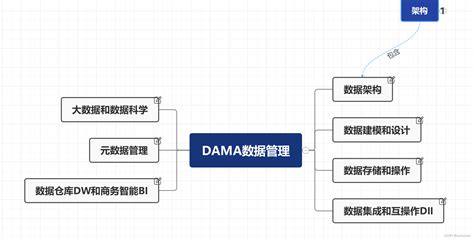 Dama数据管理知识体系指南 学习导图 Dama 学习导图 Csdn博客
