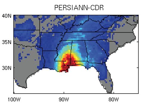 Persiann Cdr Precipitation Estimation From Remotely Sensed Information