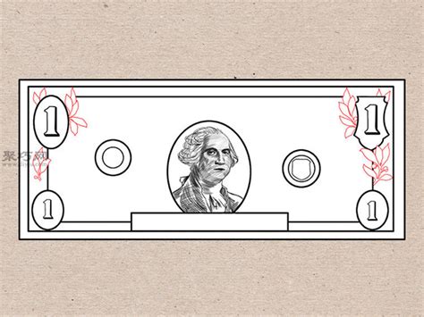 美分怎么画美金怎么画大山谷图库