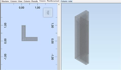 在 Robot Structural Analysis 中使用地震规定进行计算时，柱外生成的提供钢筋