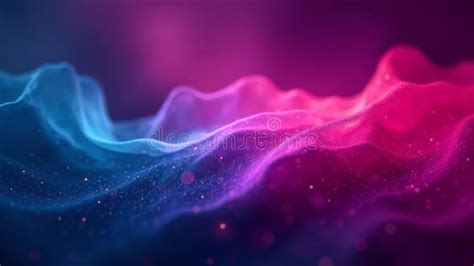 Dynamic Fluid Shapes In Bright Red Violet And Blue Hues Create Modern