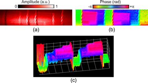 Figure 4 From Scan Less Confocal Phase Microscopy Based On Dual Comb Spectroscopy Of Two