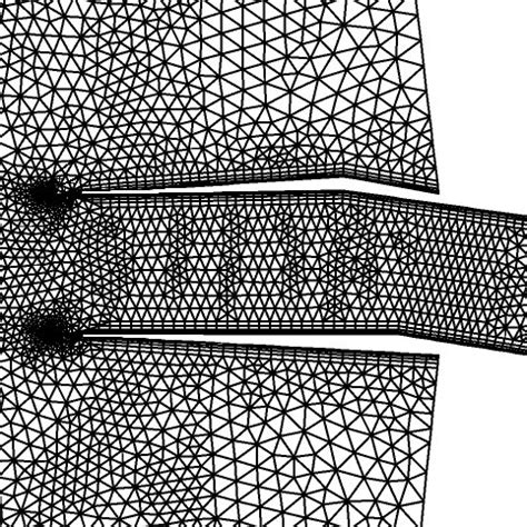 Schematic Of The Computational Mesh Download Scientific Diagram