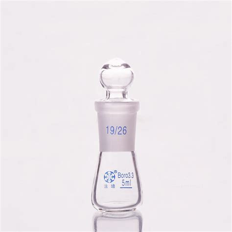 Conical Flask With Standard Ground In Glass Stoppe Vicedeal