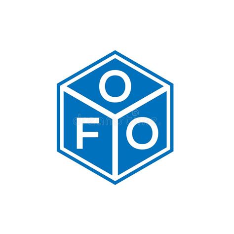Ofo Letter Logo Design On Black Background Ofo Creative Initials Ofo Letter Logo Design On Black Background Ofo Creative Initials