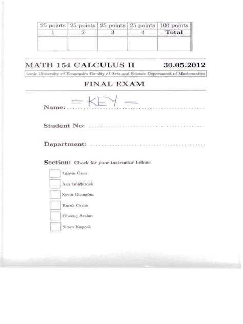 Math154final 2012 Pdf
