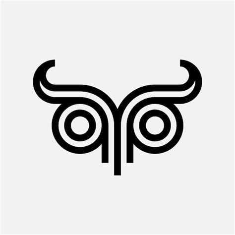 Premium Vector Creative Modern Owl Eye Logo Design Concept