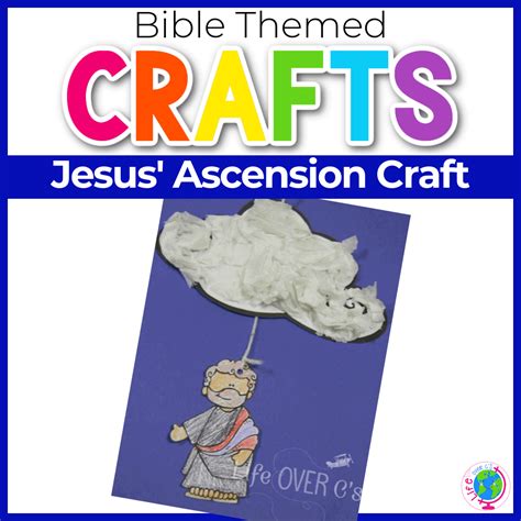 Free Jesus Ascension Craft And Scripture Printables