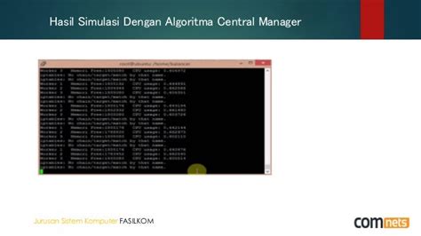 perancangan sistem load balancing pada web server dengan algoritma ce…