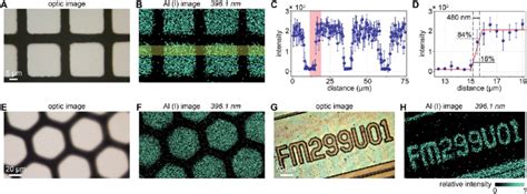 Nanoscale Imaging Results Of Al Mesh Samples And A Series Of Numbers On