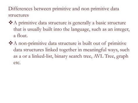 Data Structure Introduction For Beginners Ppt