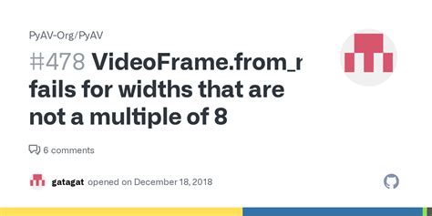 videoframe from ndarray img fails for widths that are not a multiple