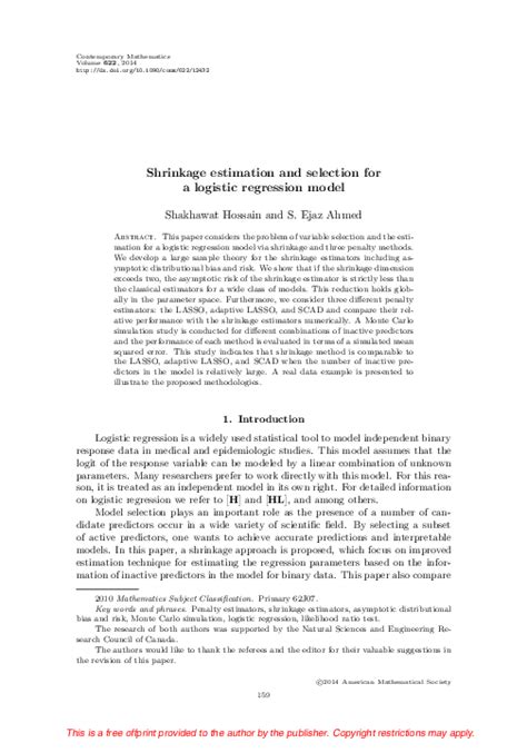 Pdf Model Selection And Parameter Estimation Of A Multinomial