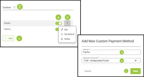 Payment Method Settings Corebridge V3