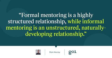 The Benefits Of Formal Vs Informal Mentoring