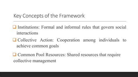 Presentation Institutional Analysis And Development Framework Pptx