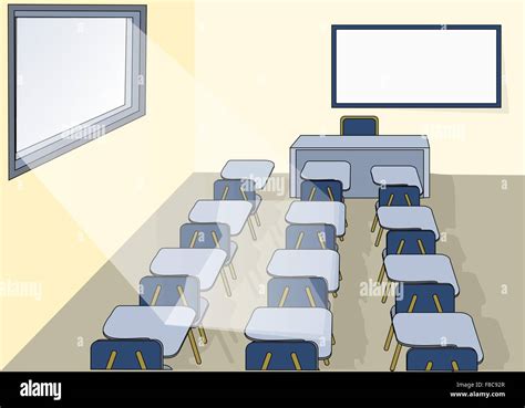 Lecture Hall Empty Stock Vector Images Alamy
