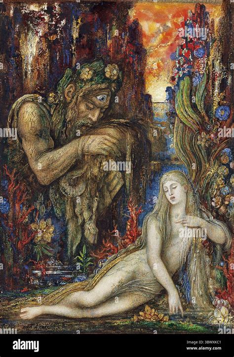Gustave Moreau Galattea Museo Thyssen Bornemisza Stly She Is A