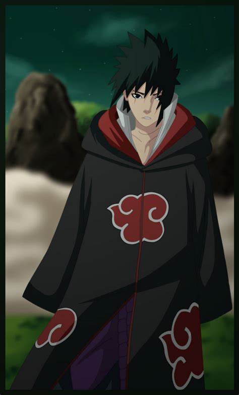 Akatsuki Sasuke By Yaeesh On Deviantart