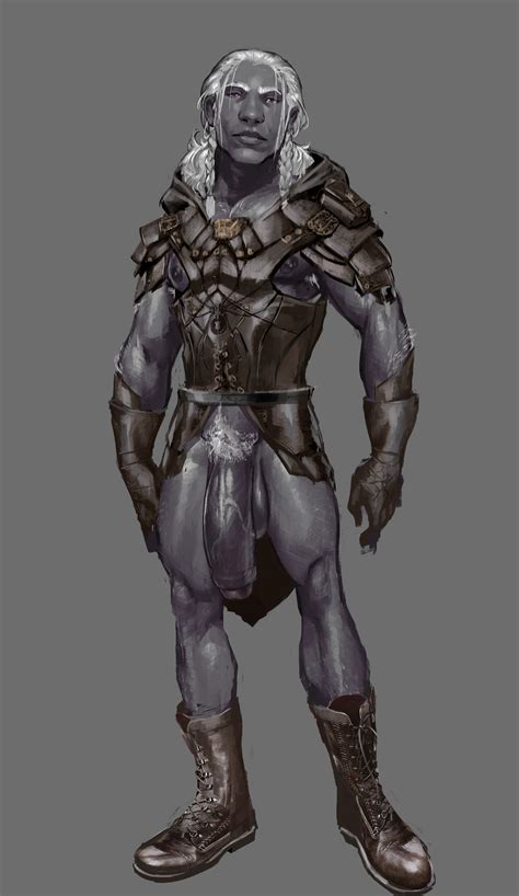 Rule 34 Balls Bara Big Penis Drow Flaccid Male Male Only Muscles Muscular Pantsless Penis Solo