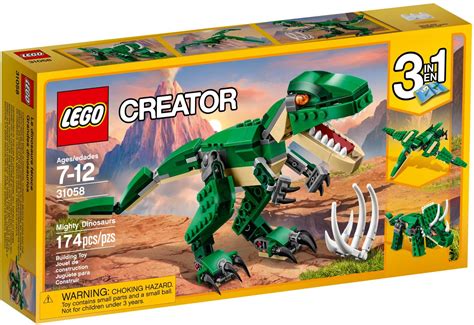 Lego Creator 31058 Mighty Dinosaurs Review Brickset