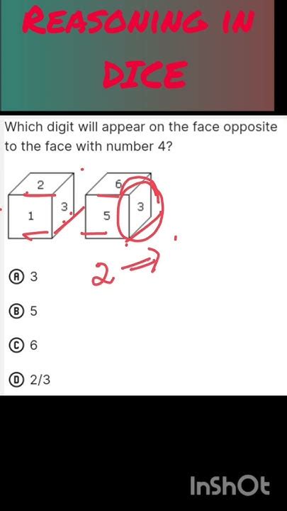 dice reasoning tamil tnpsc tet bank exam youtube