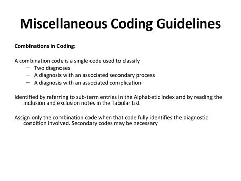 Hcc Coding Training Manual Ppt Health Insurance Insurance
