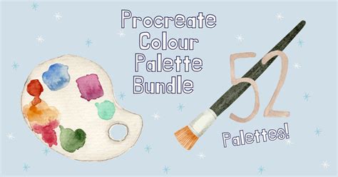 Beautiful Procreate Palette Bundle Bundle Creative Fabrica