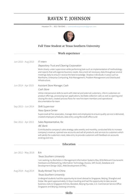 Sample Resume Entry Level