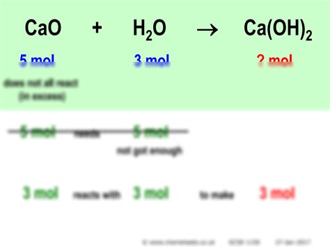 Solution Chemsheets Gcse 1150 Limiting Reagents 2 Studypool