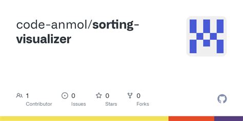 GitHub Code Anmol Sorting Visualizer