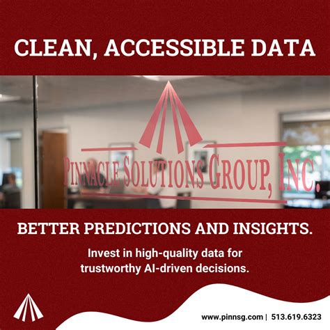 Pinnacle Solutions Group On Linkedin Clean Data Businessgrowth