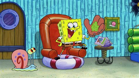 Spongebob Feeding Gary