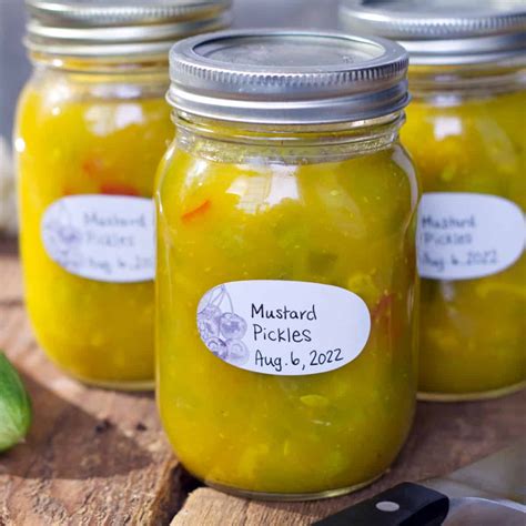 Pei Mustard Pickles Earth Food And Fire