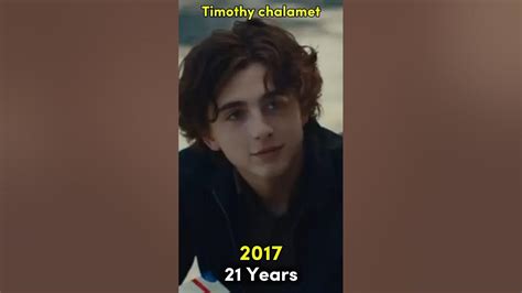 Timothy Chalamet Through The Years Movieclips Shorts