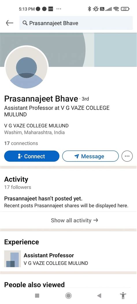 Prasannajeet Bhave On Linkedin Dear Friends Kindly Note That Someone Has Created Fake Account