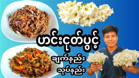 ဟင်းငုတ်ပွင့်ကြော်နည်း ချက်နည်း သုပ်နည်း သခွပ်ပွင့်လို့လဲ ခေါ်ကြပါတယ်ဗျ Youtube