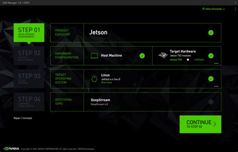 Installing JetPack NVIDIA SDK Manager