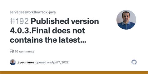 Published Version Final Does Not Contains The Latest Changes Issue