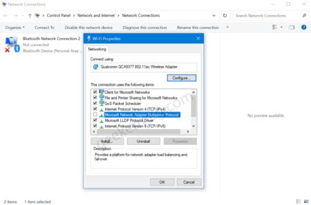 Microsoft Network Adapter Multiplexor Protocol Explained